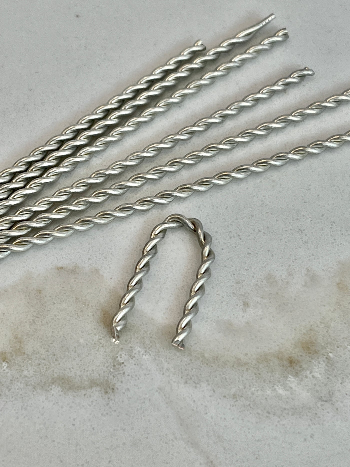 Twisted 16 Gauge Tinned Copper Wire Strips for Hanging Pieces ...