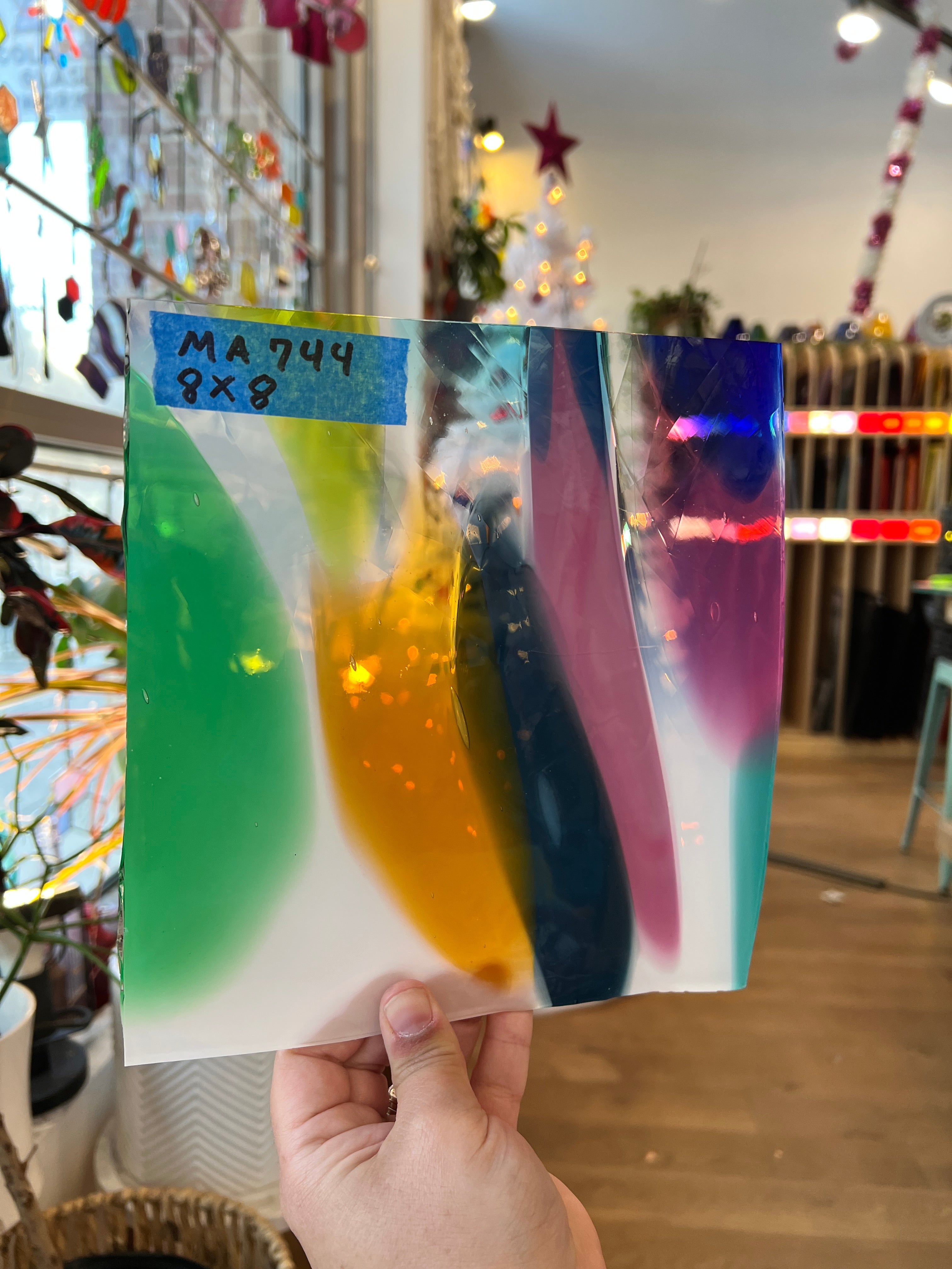 Paint Palette COGW by Monarch Glass Studio – Colorado Glass Works