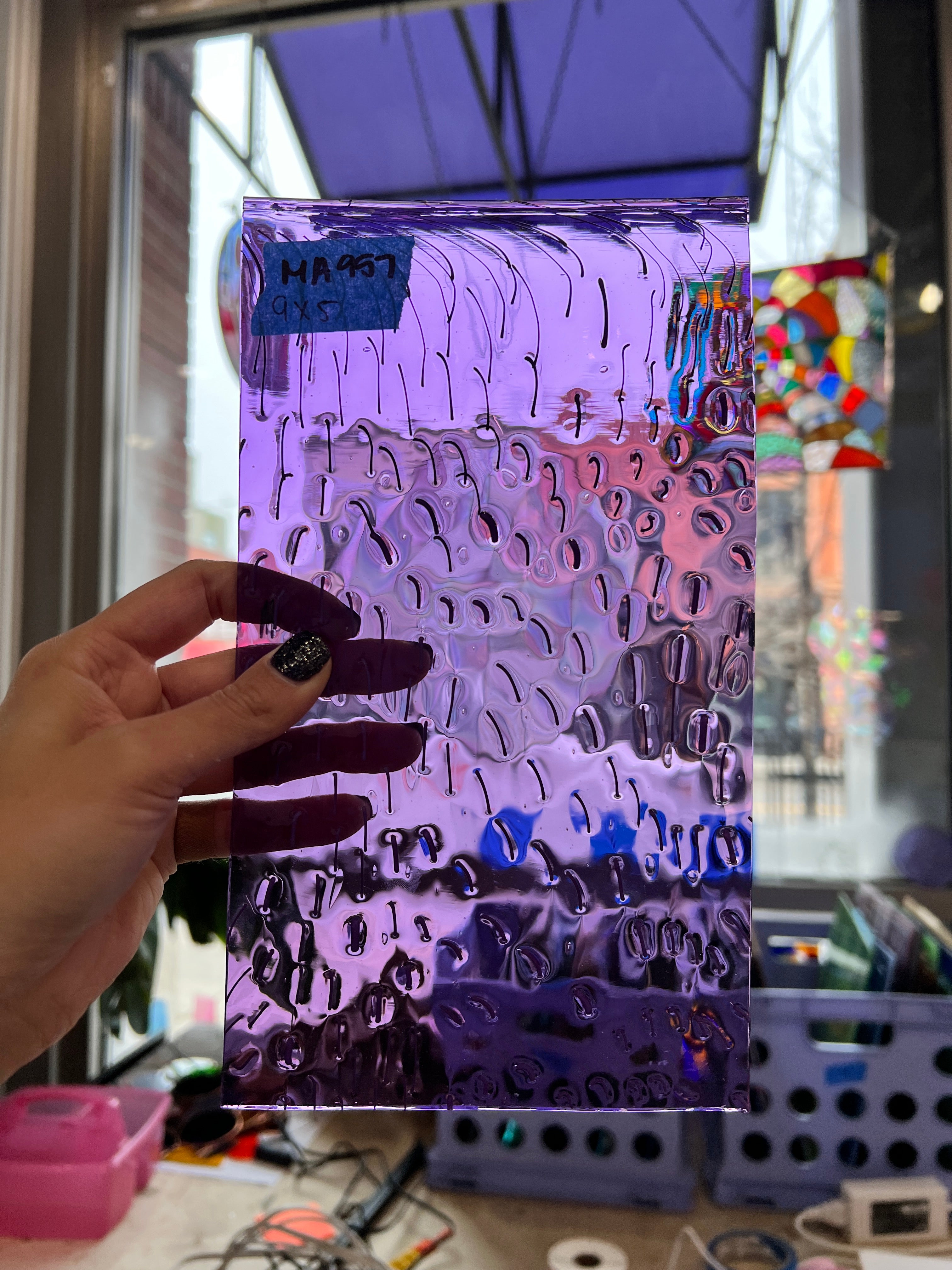 Grape Granular COGW by Monarch Glass Studio – Colorado Glass Works